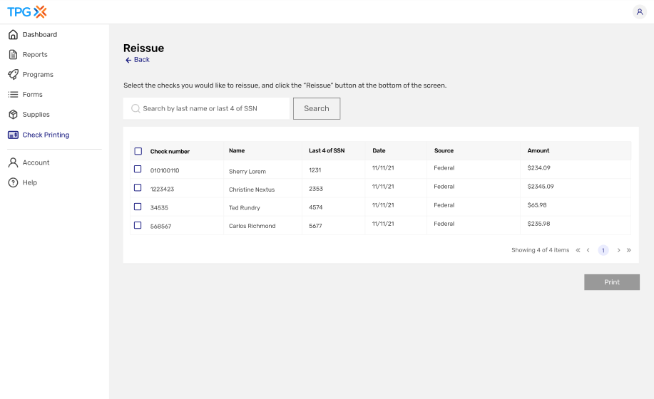 Reissuing checks with sbtpg web printing (Part 3) – SBTPG